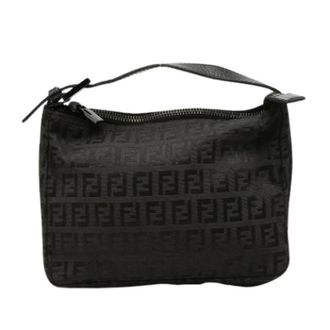 Fendi Pre-owned Canvas Mini Bag - - Pre-owned - Damen - Schwarzk - ONE SIZE