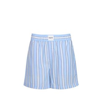 Angarde Short ray&eacute; &agrave; taille &eacute;lastiqu&eacute;e en lyocell