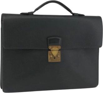 Louis Vuitton Sacoche daffaires Pre-owned - Femme - Pre-owned - Noir - Taille: ONE Size