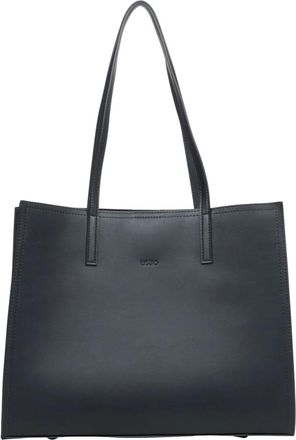 Estro & Luminara Femme, Sacs, Noir, Taille: ONE Size Sac Shopper en Cuir Mat
