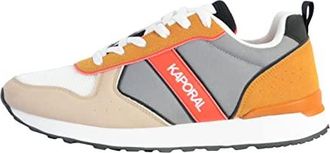 Kaporal Homme Butyl Basket, Gris-Jaune, 44 EU