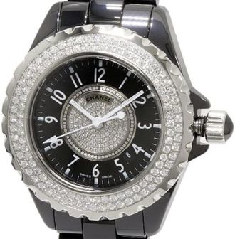 Chanel Pre-owned Tissu montres - Femme - Pre-owned - Noir - Taille: ONE Size