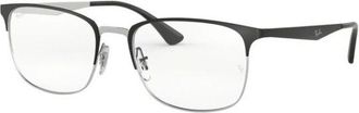 Ray-Ban unisex, Accessoires, Noir, Taille: 54 MM Rx6421 Optical Frame