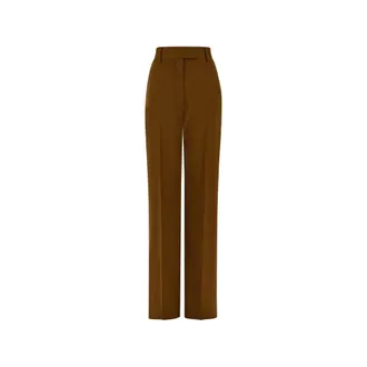 Ferragamo Tailored Trousers In Chevron