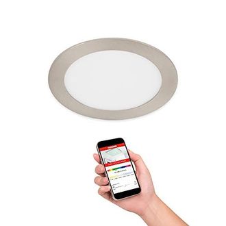 Telefunken LED Einbauleuchte 309402TF Unterputzleuchte Nickel matt