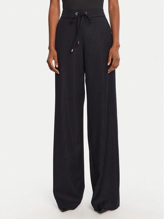 Lola Casademunt Stoffhose MF2514001 Dunkelblau Wide Leg