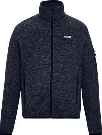 Regatta Herren Newhill mit durchgehendem Rei&szlig;verschluss Fleece Stretch warm Outdoor Winter Layer Top