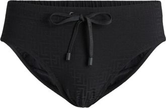 Balmain Homme, Maillots de bain, Noir, Taille: M Maillot de bain slip monogramme