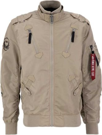 Alpha Industries Alpha Industries Herren Falcon II Bomberjacke, Vintage Sand, 56
