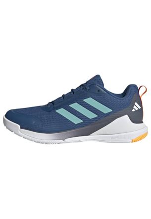 adidas Herren Novaflight 2 Indoor Shoes, Dusky Petrol/Flash Aqua/core Black, 48 EU