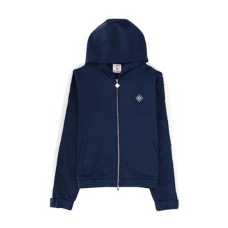 Casablanca SweaT-shirts &agrave; capuche - Homme - Sweatshirts et sweats &agrave; capuche - Bleu - Taille: M