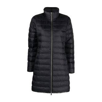 Polo Ralph Lauren Isolierte Schwarze Daunenjacke - - Coats - Damen - Schwarzk - S
