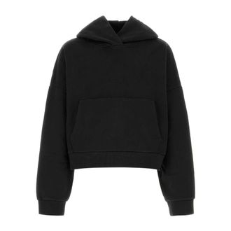 Entire studios Schwarzer Baumwoll-Oversize-Sweatshirt - - Sweatshirts & Hoodies - Herren - Schwarzk - M