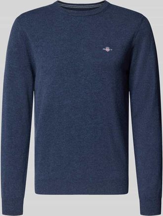 GANT Regular Fit Pullover aus reiner Wolle