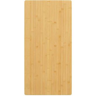 vidaXL Dessus de table 50x100x4 cm bambou