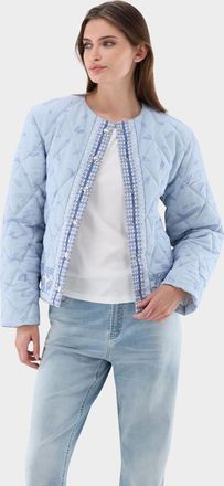 van Laack Steppjacke kurz geschnitten und mit Bandana Druck