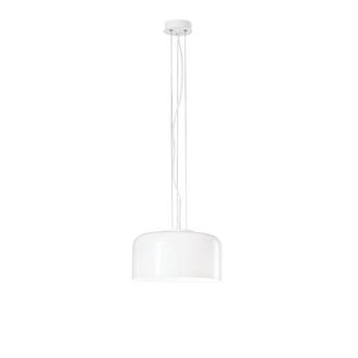 Luce-Ambiente-Design Gibus suspension in White Glass 30 Cm