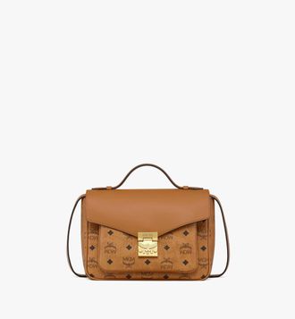 MCM Tracy Satchel in Visetos-Leder-Mix