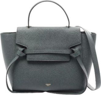 Celine Pre-owned Sac banane Micro en cuir - Femme - Pre-owned - Vert - Taille: ONE Size