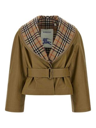 Burberry Veste Casual - Marron