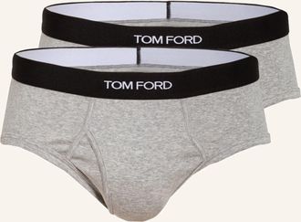 Tom Ford 2er-Pack Slips grau