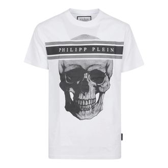 Philipp Plein Herren, Oberteile, Wei&szlig;, MGr&ouml;&szlig;e