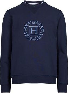 Hackett Sweat droit col rond &agrave; broderie