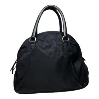 Jil Sander Pre-owned Stoff Handtasche - - Pre-owned - Damen - Schwarzk - ONE SIZE