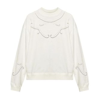 Isabel Marant Vella Sweatshirt - - Sweatshirts & Hoodies - Damen - Wei&szlig; - M
