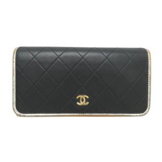 Chanel Pre-owned Leder Portemonnaies - - Pre-owned - Damen - Schwarzk - ONE SIZE