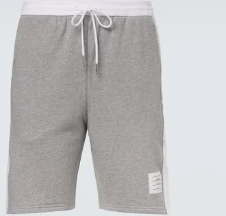 Thom Browne Shorts 4-Bar aus Baumwoll-Jersey