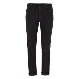 Dondup Femme, Jeans, Noir, Taille: W35 George Skinny Fit Low-Rise Jeans