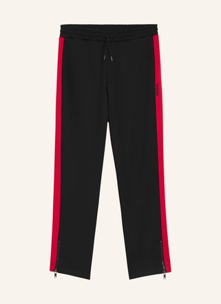 HUGO BOSS Hugo Casual Hose Dolos Relaxed Fit schwarz