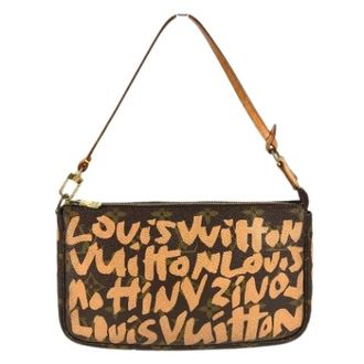 Louis Vuitton Pre-owned Monogram Graffiti Mini Pochette - - Pre-owned - Damen - Braun - ONE SIZE