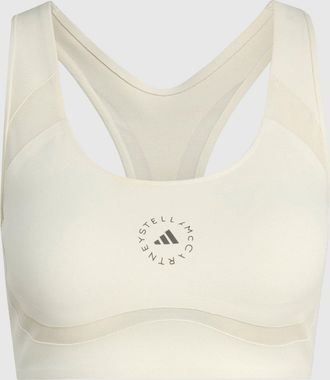 Stella McCartney TruePurpose Power Impact Training Bra, Woman, Beige, Size: XXS