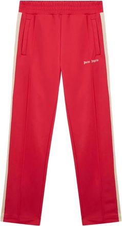 Palm Angels Homme, Pantalons, Rouge, Taille: XL Classic Logo Track Pants