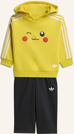 adidas Originals Adidas Originals Adidas Pokemon Hoodie-Set, Lockerer Schnitt gelb