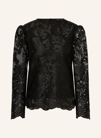 van Laack Van Laack Blusenshirt Vl-Tanimas-Xx Aus Spitze schwarz