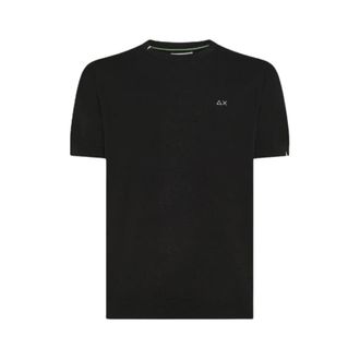Sun 68 Rundhals-T-Shirt - - Knitwear - Herren - Schwarzk - M
