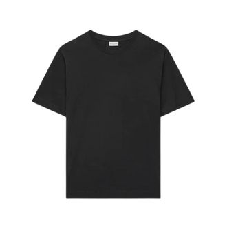 Dries Van Noten Basic Schwarzes T-Shirt - - Tops - Damen - Schwarzk - L