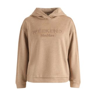 Max Mara Sweat &agrave; capuche Wkdvetrino - Femme - Sweatshirts et sweats &agrave; capuche - Beige - Taille: 36 FR
