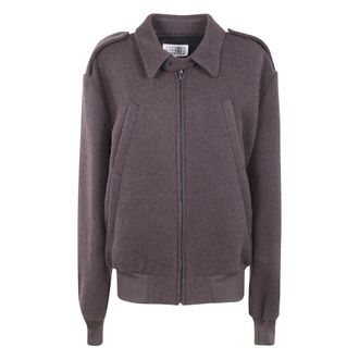 Maison Margiela Sports Jacket - - Jackets - Damen - Braun - 2XS