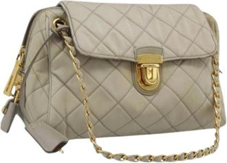 Prada Sac bandouli&egrave;re vintage Pre-owned - Femme - Pre-owned - Beige - Taille: ONE Size