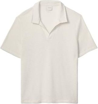 Calvin Klein Polo droit manches courtes textur&eacute;