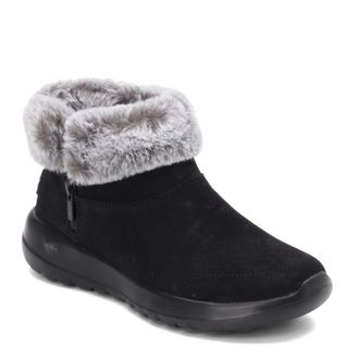 Skechers On The Go Joy-Savvy 144003-BKGY, Womens winter boots,boots, black, 37 EU