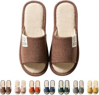 Generic FGUUTYM Pantoufles dhiver pour femme - Douces et confortables - En peluche - Chaudes - En feutre à mémoire de forme - Unisexe - Chaudes et moelleuses 