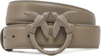 Pinko Damengürtel Love Berry H3 Belt PE 25 PLT01 100125 A1K2 Grau