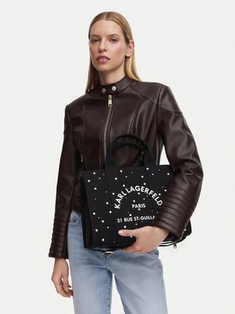 Karl Lagerfeld Handtasche KARL LAGERFELD B3W50022 Schwarz