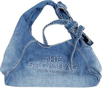 Marc Jacobs Femme, Sacs, Bleu, Taille: ONE Size The Bow Denim Mini Sack Bag