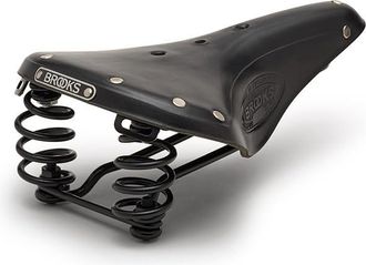 Brooks England Brooks Herren Sattel Flyer, schwarz, 280 x 170 mm